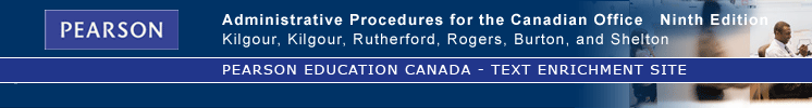 Administrative Procedures for the Canadian Office